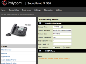 Resource – Manually Provision 8X8 Polycom Phone from Phone’s Web GUI – CEG Help Desk